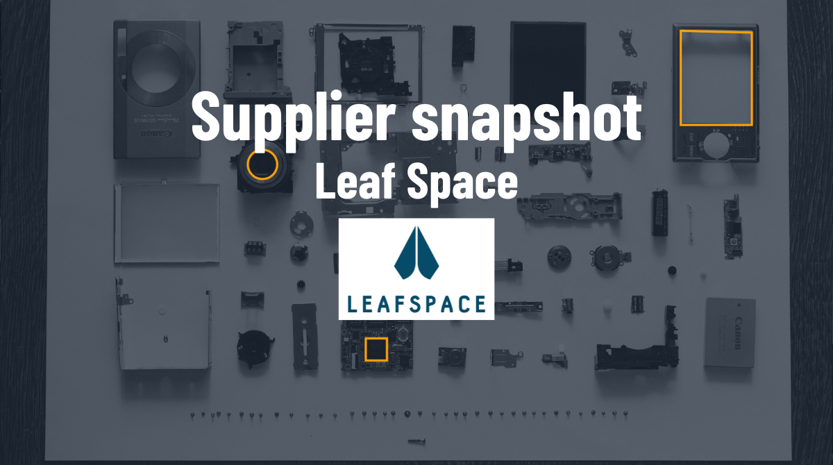 Supplier snapshot: Leaf Space in 2024 and beyond | satsearch blog
